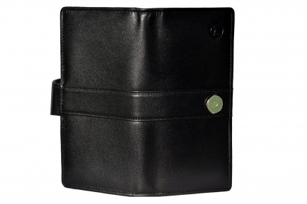 Online Madras - MOSPL Women Genuine Leather Wallet (Black)