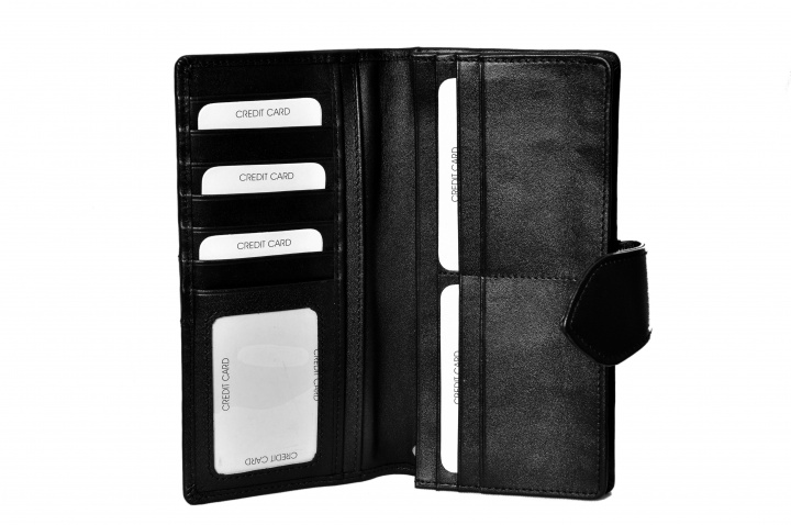 Online Madras - MOSPL Women Genuine Leather Wallet (Black)