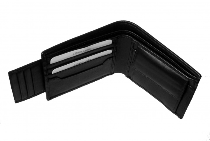 Online Madras - MOSPL Men's Genuine Leather Wallet (Black)